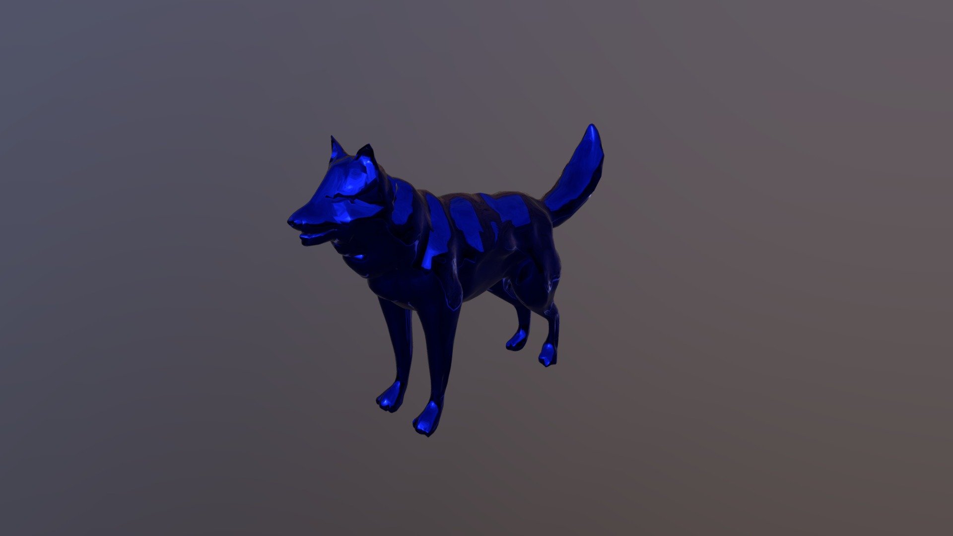 Wolf - 3D model by D-1 [c11c97e] - Sketchfab