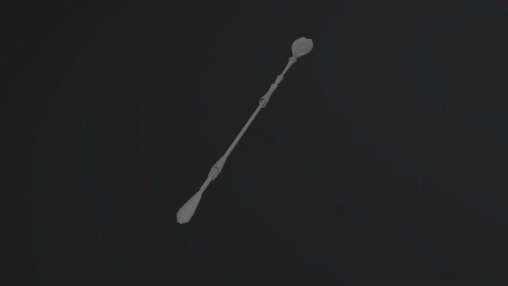 Staff-weapon 3D models - Sketchfab