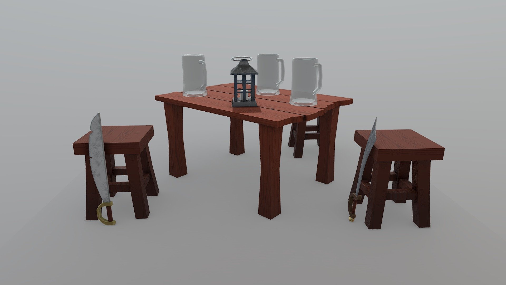 Stylized Table - 3D model by Dimitri (@Ultimabrines) [c11d981] - Sketchfab