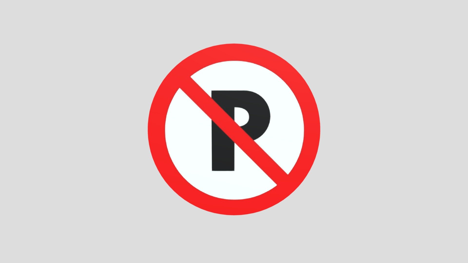 Dilarang Parkir Logo Dilarang Parkir Disini Signe Photo – Image