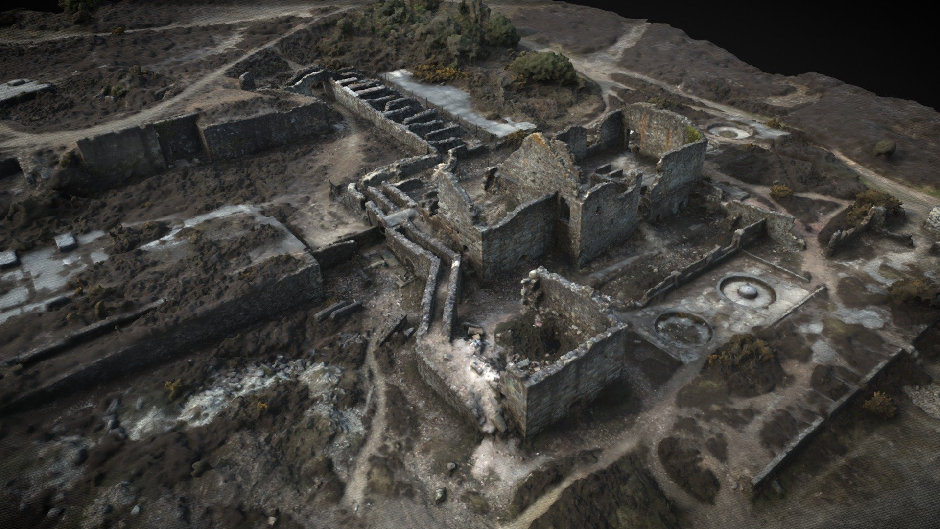 Poldice Mine - Cornwall - 3D model by 3deep [c11ec65] - Sketchfab