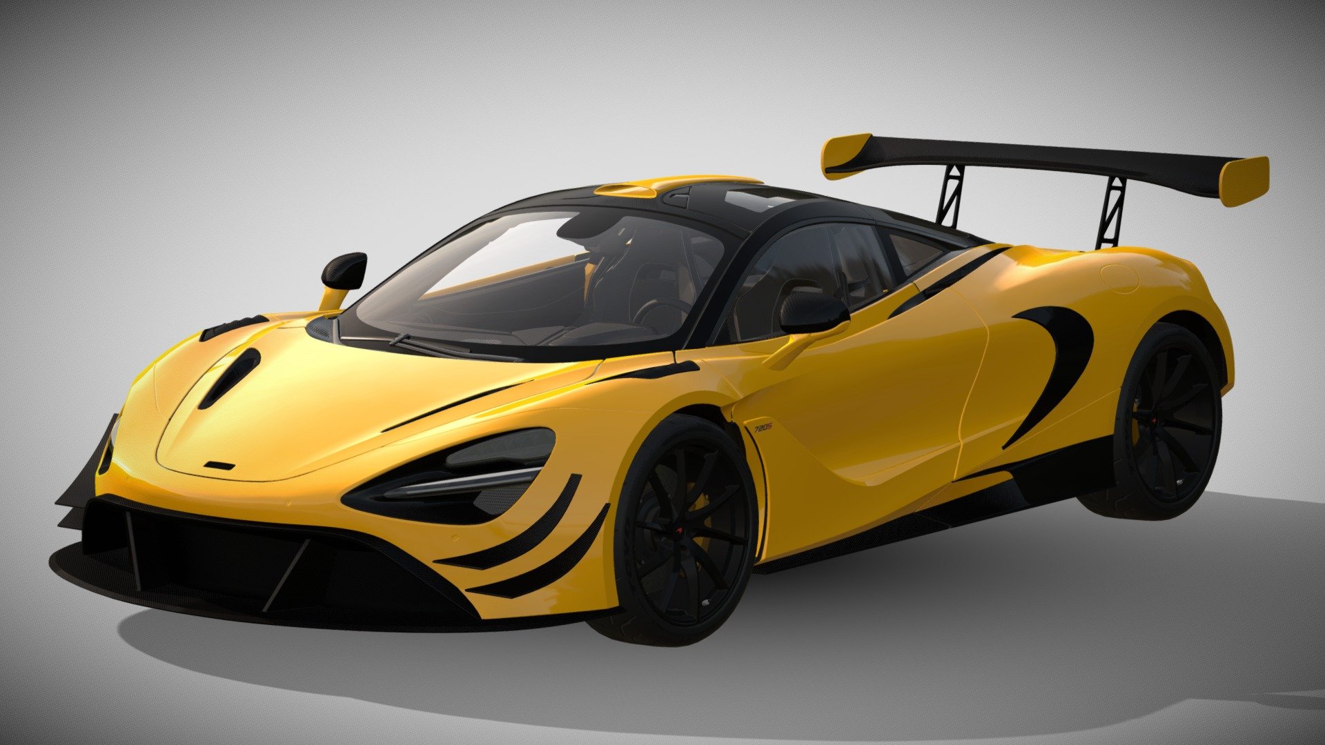 2017 McLaren 720s GT3 DUKE DYNAMICS Widebody Kit - Download Free 3D ...