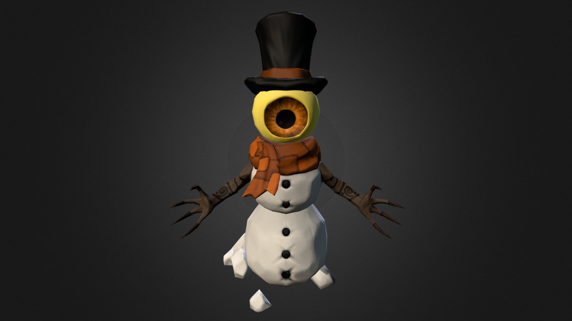 Sir Frosty - 3D model by madshock [c11ffc6] - Sketchfab