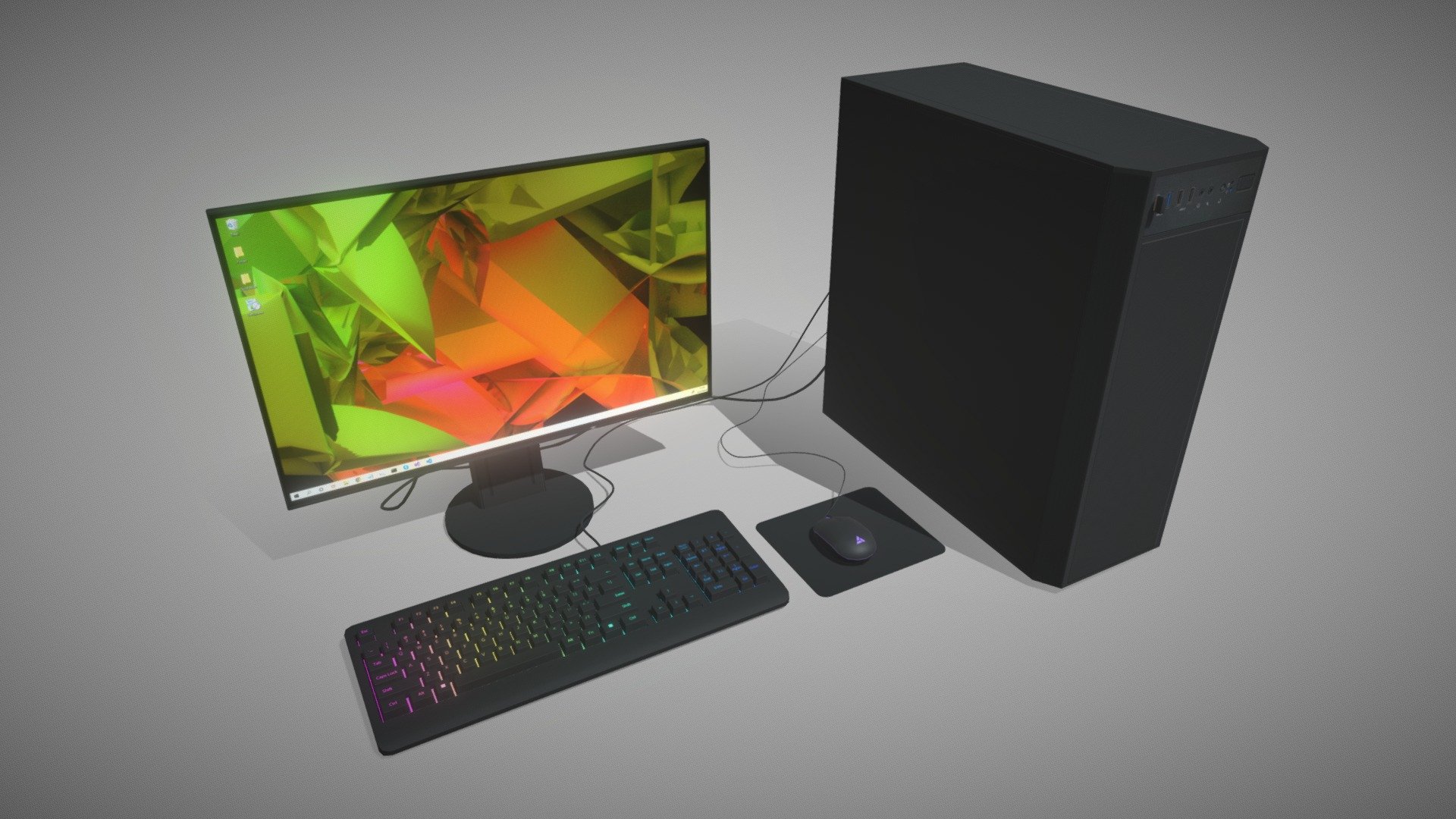 Desktop PC - Download Free 3D model by AFX/CGMotion 3DModel Maker (@afx ...