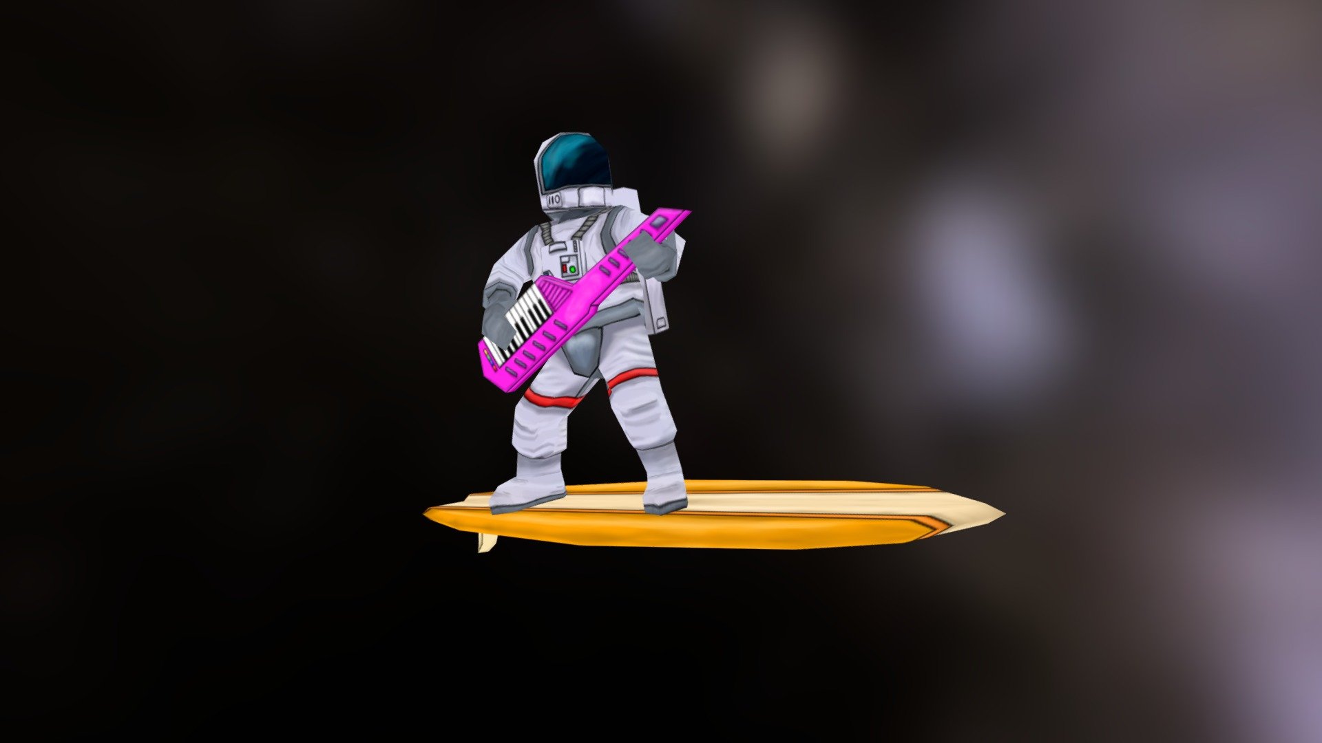 Spaceman - 3D model by CosmicBurger [c12159c] - Sketchfab
