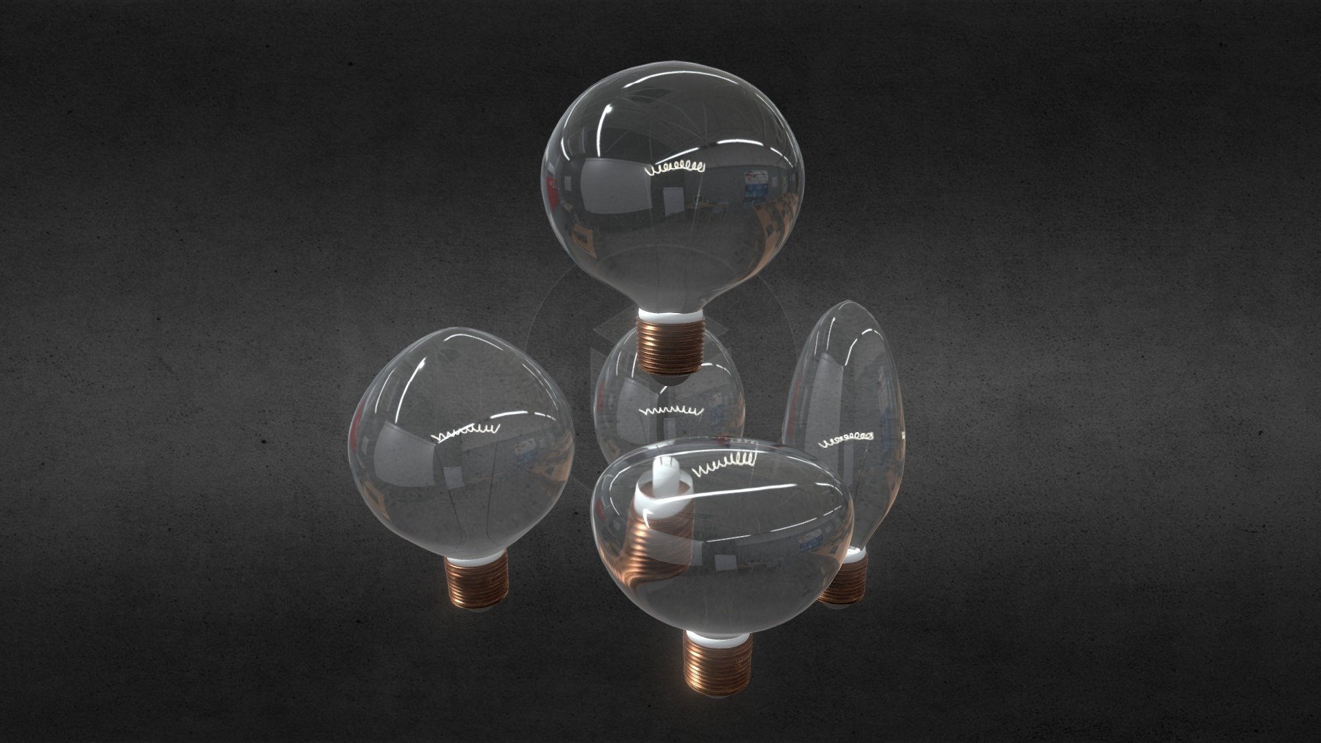 Pack bombillas - Download Free 3D model by Isaak_ME [c121a35] - Sketchfab