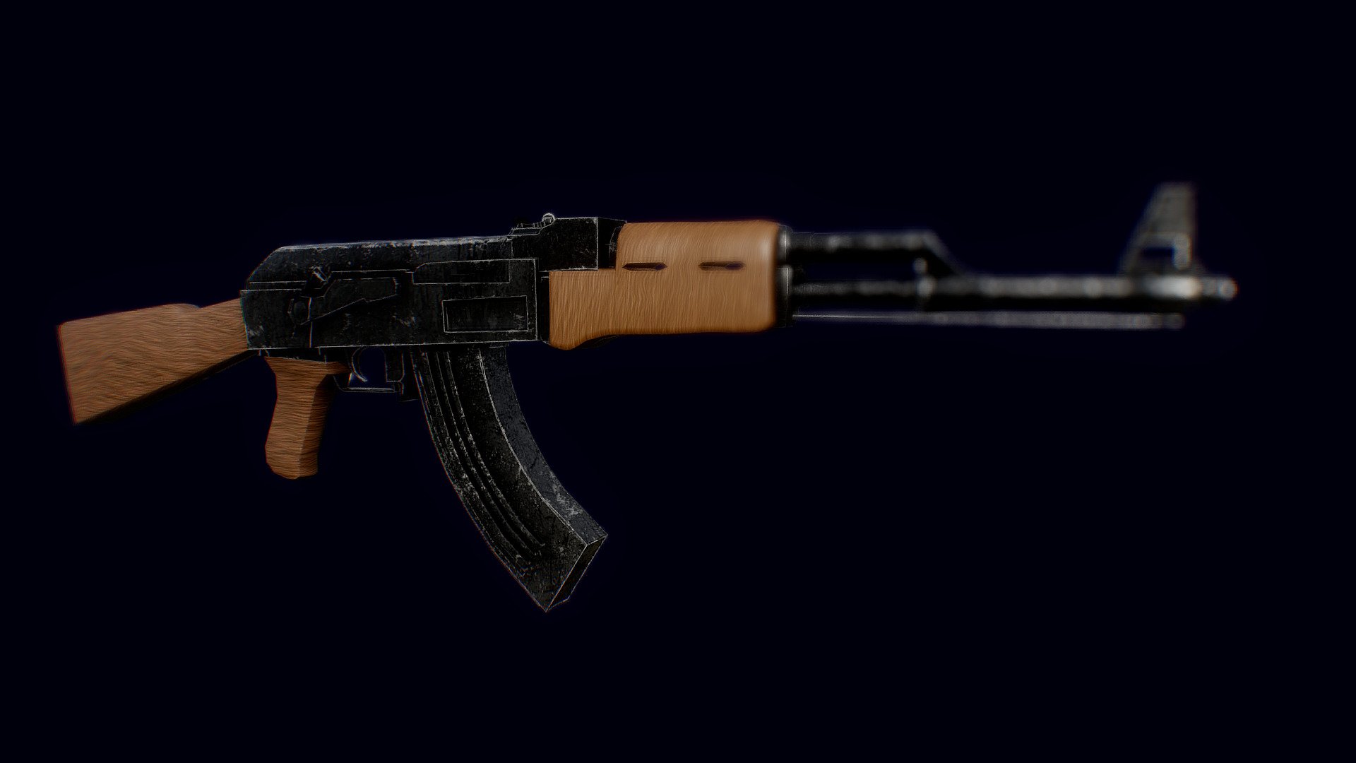 AK-47 - Download Free 3D model by Eduardo.Salas [c122439] - Sketchfab