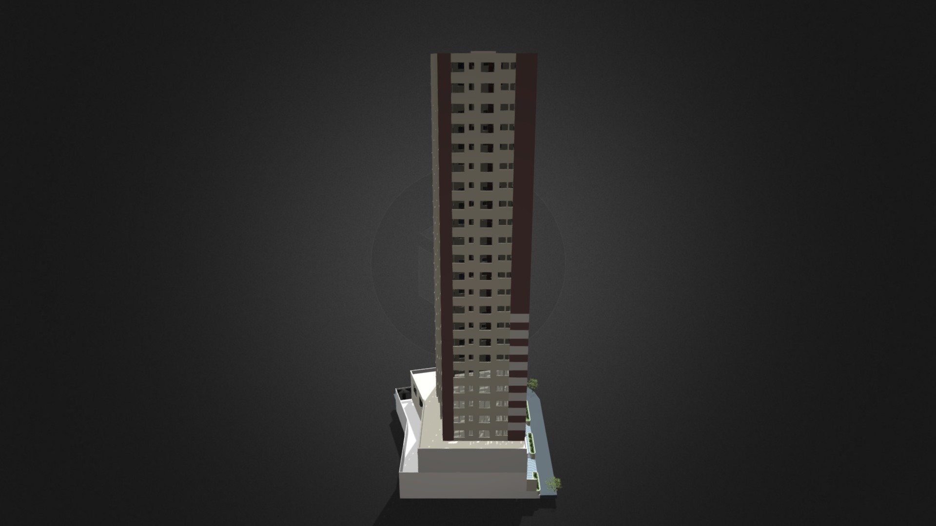 Edificio Parque Miraflores - 3D model by LaPaz3600 [c122d9a] - Sketchfab