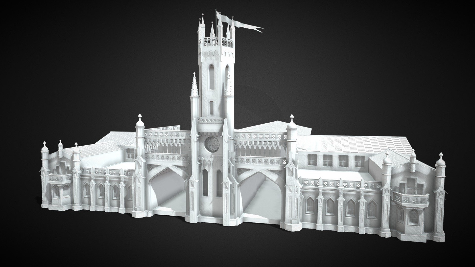 Railway station - 3D model by Arkadiy (@sony.arkadiy.tysh) [c1232d4 ...