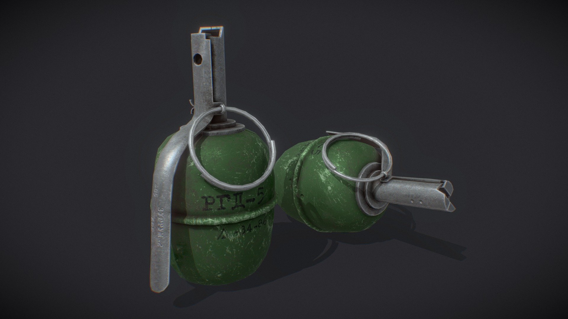 RGD-5 Granade / РГД-5 Граната - 3D model by Sir Erdees (@sirerdees ...