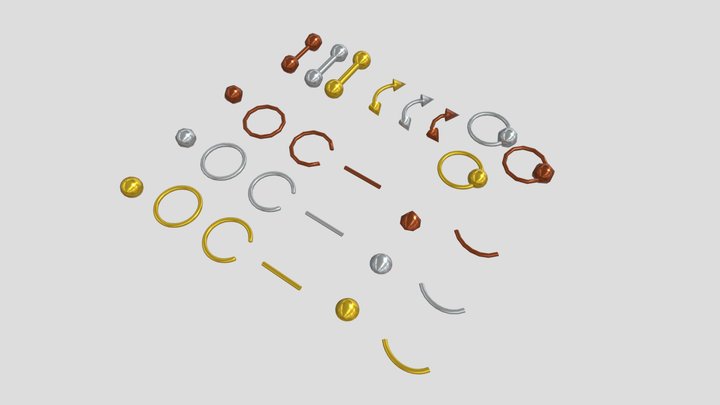 Piercing 3D models - Sketchfab