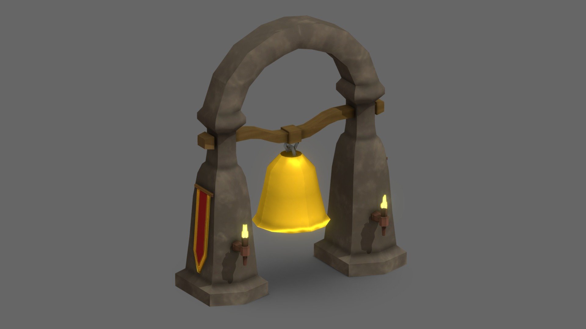 Bell - Download Free 3D model by Arthur J (@arthurjrm) [c128668 ...