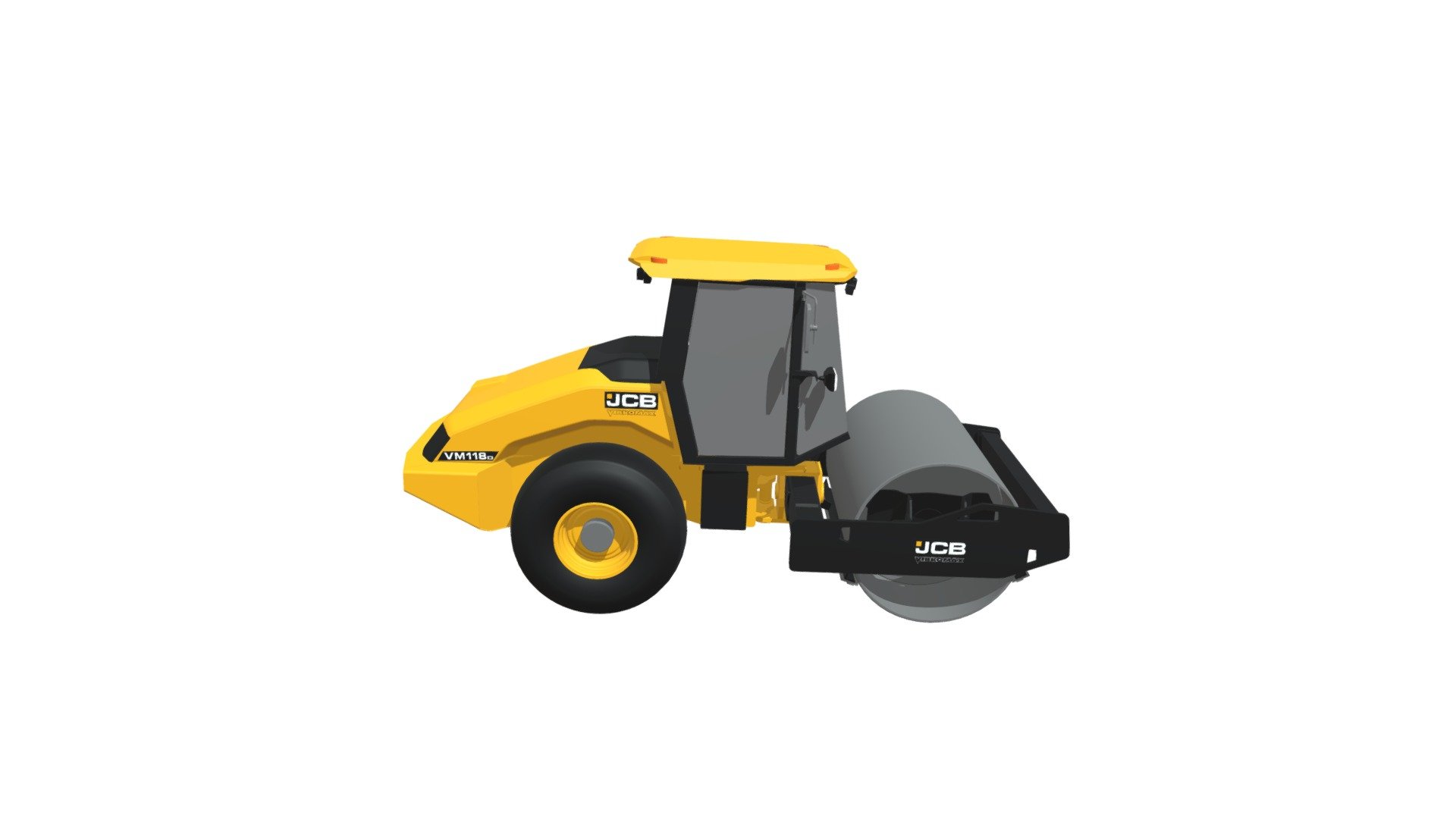 JCB - Single Drum Compactor - VM118 - 3D model by bimstore (@Revitspace ...