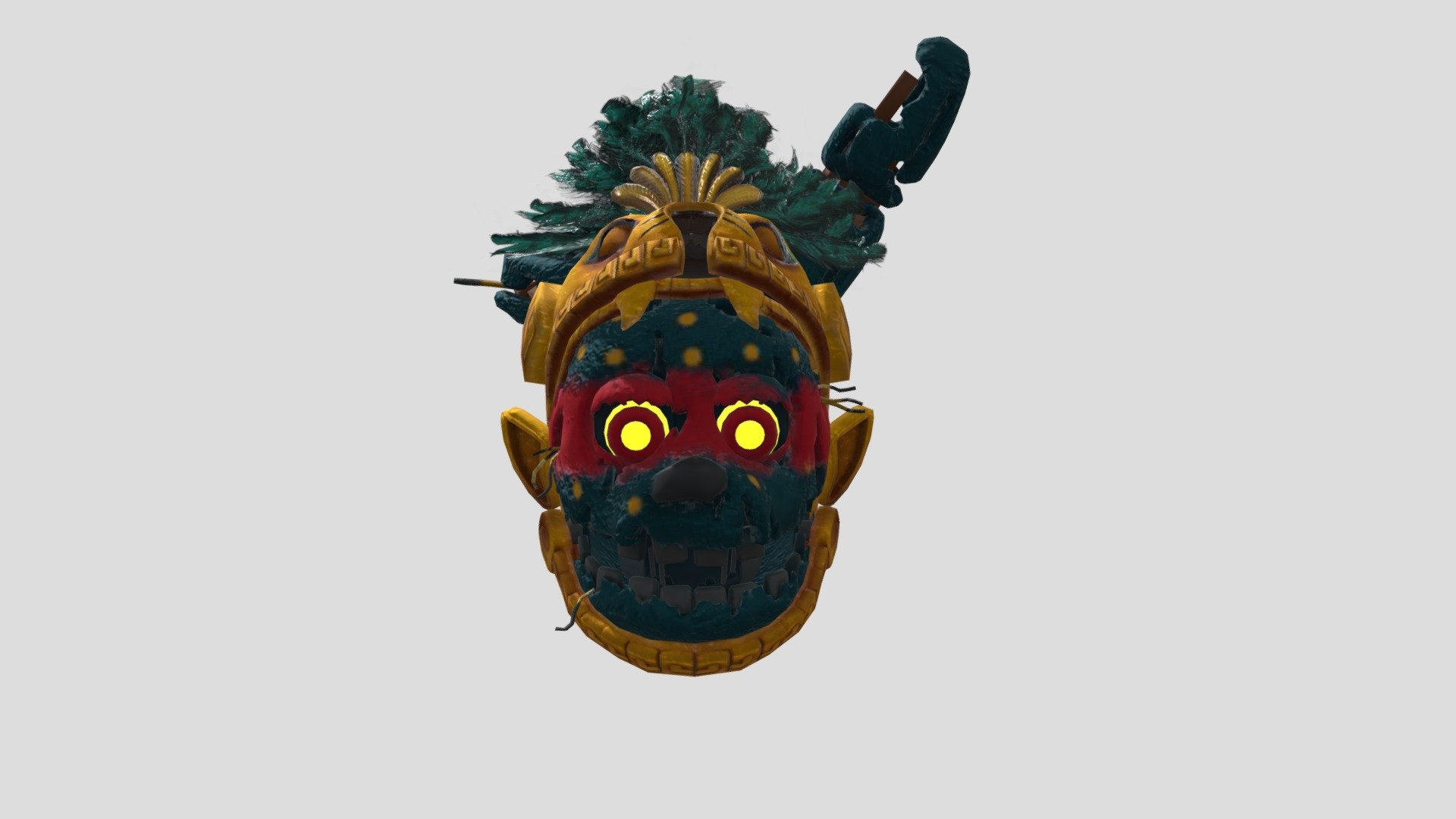 Curse Springtrap 3D Profile Icon - Download Free 3D model by ...