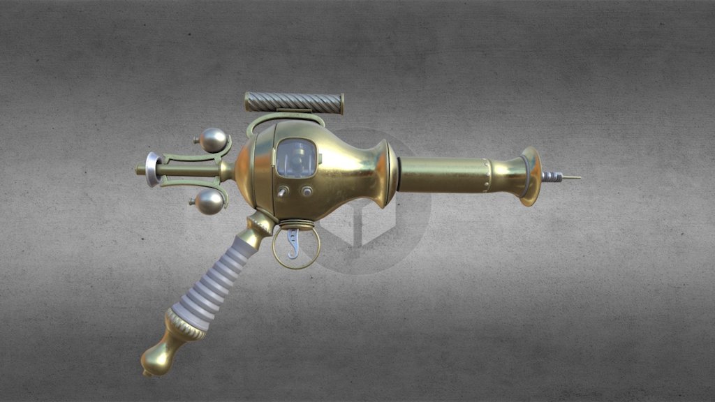 Raygun - 3D model by Momoderator [c12988f] - Sketchfab