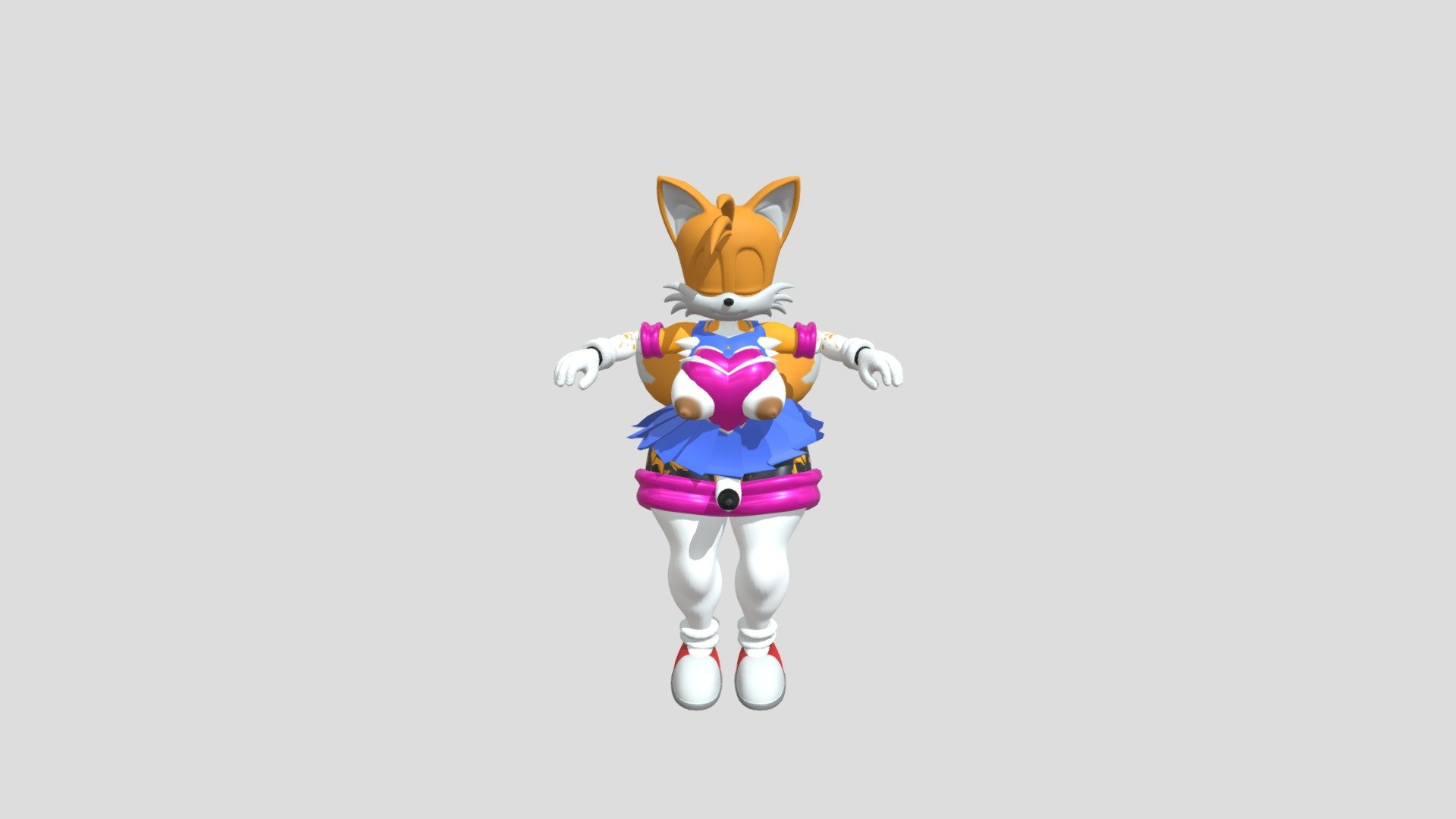 Tails_ Custom - Download Free 3D model by ItaloxD [c12a6e8] - Sketchfab