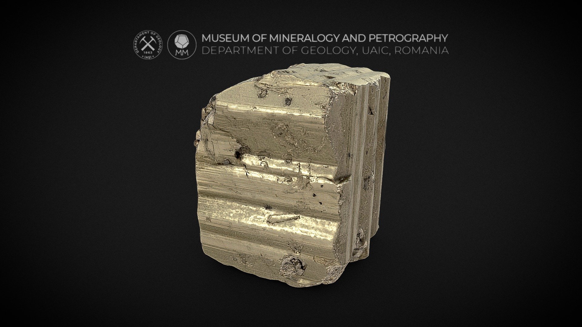 Outstanding Peruvian Pyrite - 3D model by Museum of Mineralogy and ...