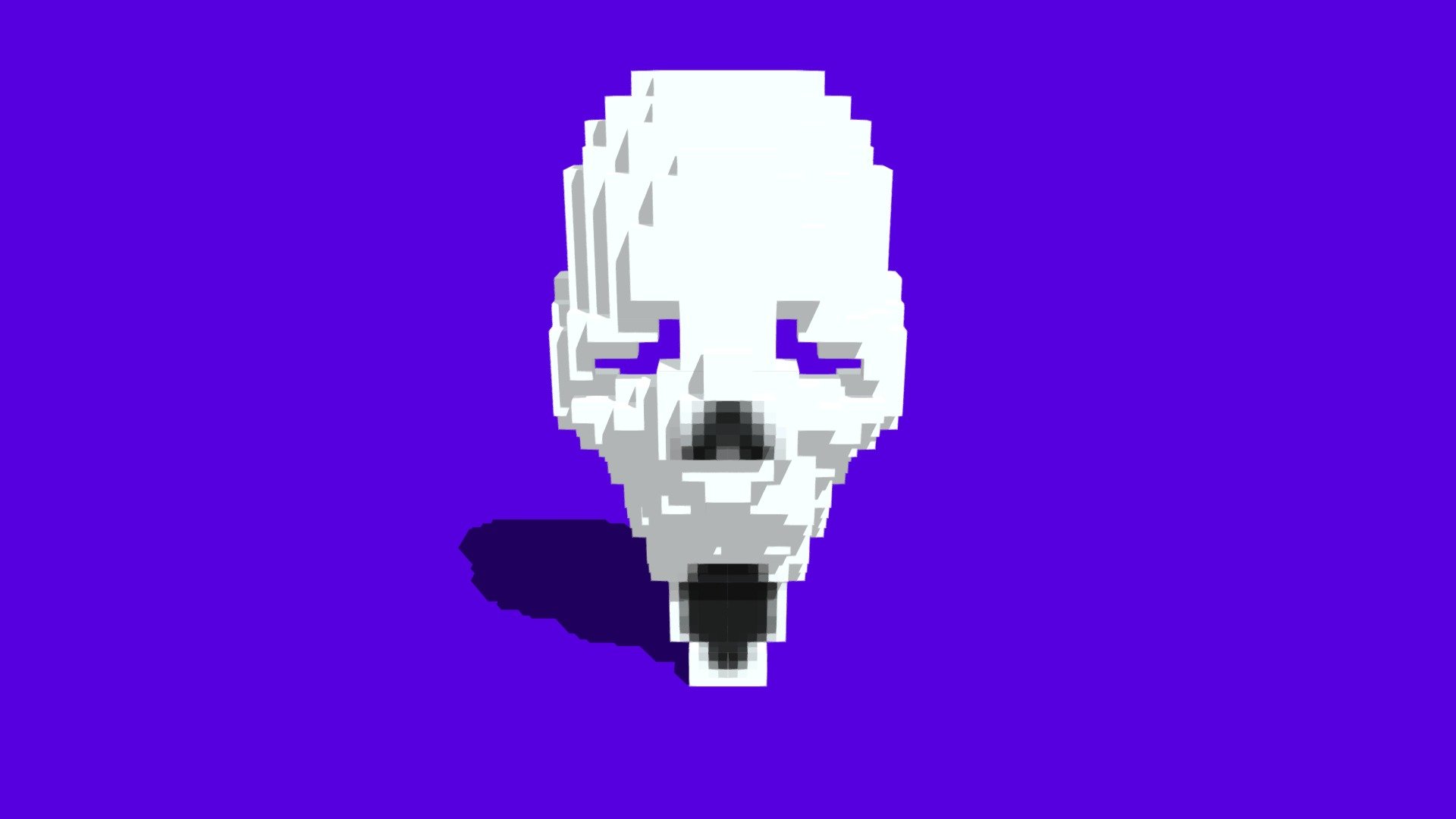 Ghost Face - 3D model by Adriaanz [c12c3da] - Sketchfab
