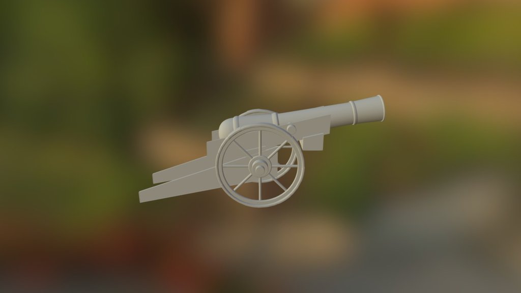 Cañon - Download Free 3D model by paulocesarislas [c12ddc0] - Sketchfab