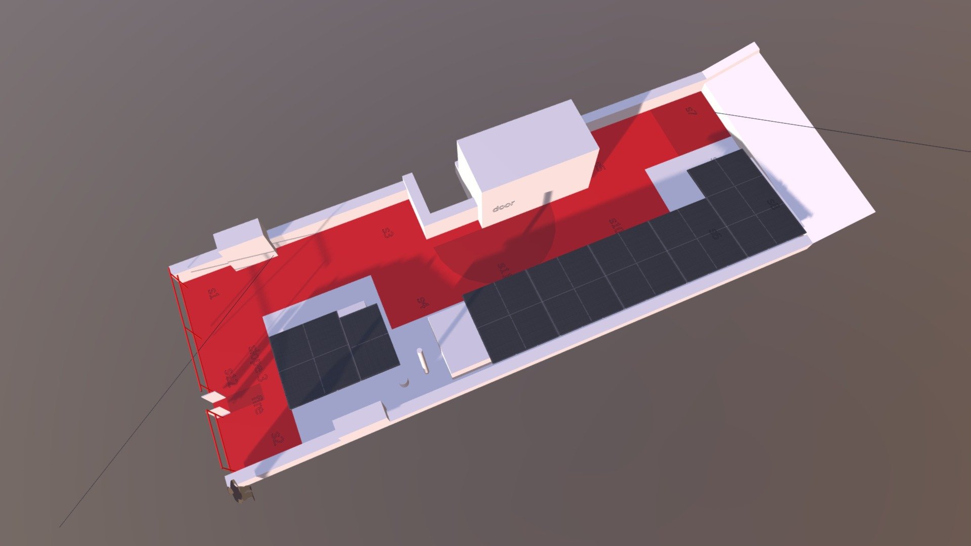 304 sumpter st 14 Mod Tilt System W Racking - 3D model by ...
