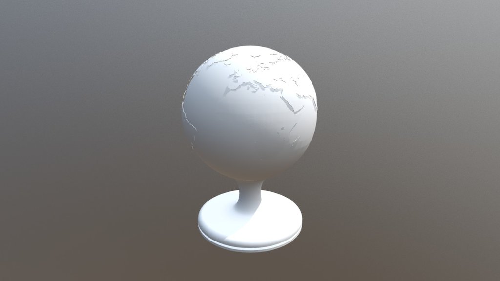 Globe - 3D model by aswinsarang [c12efe5] - Sketchfab