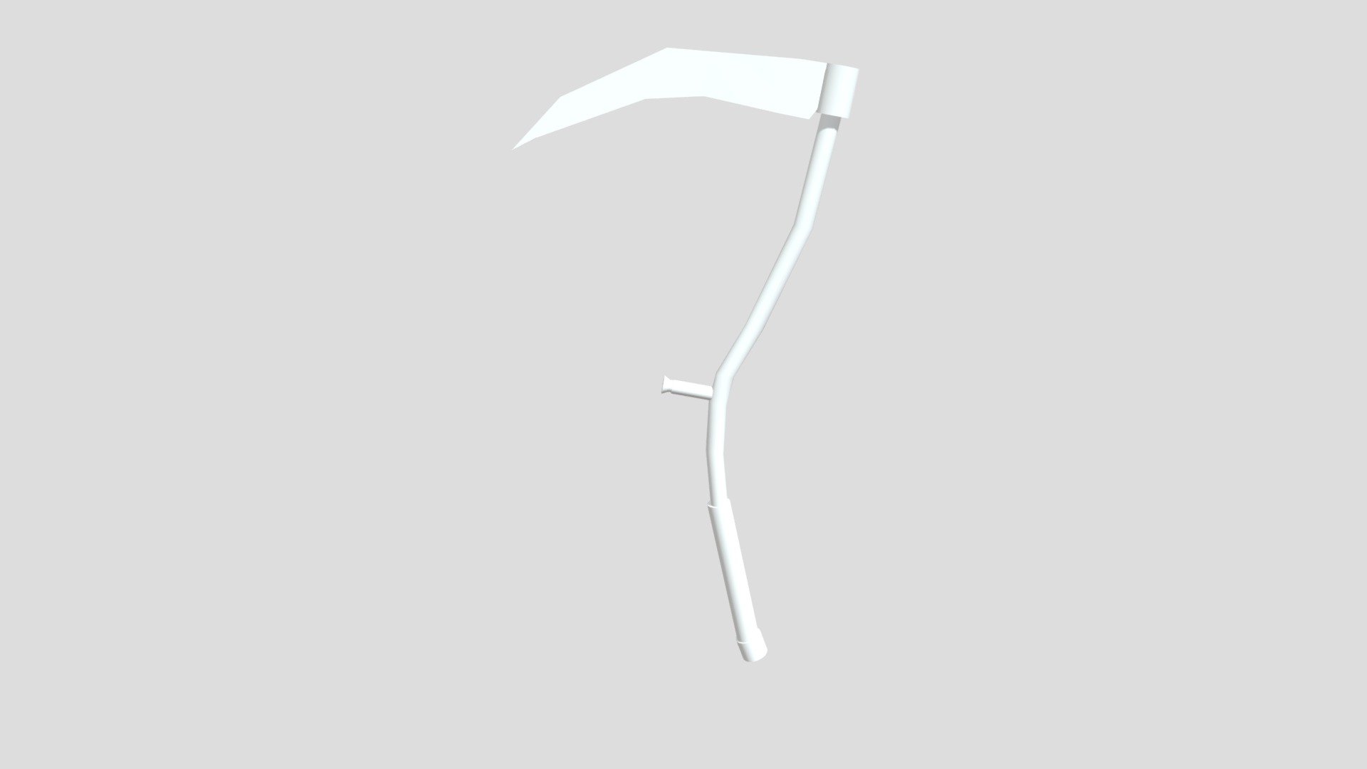 Untextured Scythe - Download Free 3D model by aFate (@1384820Fate ...