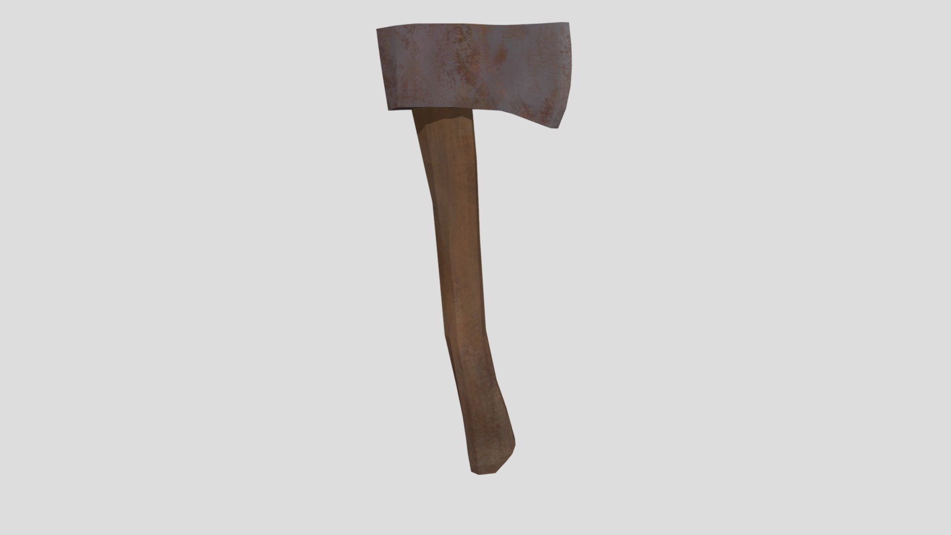 Rusty Axe - 3D model by Gilbertthefish [c131566] - Sketchfab