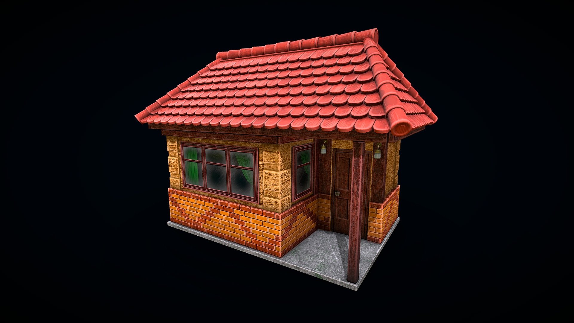 Guest House - Buy Royalty Free 3D model by CGnewbie [c1315ce ...