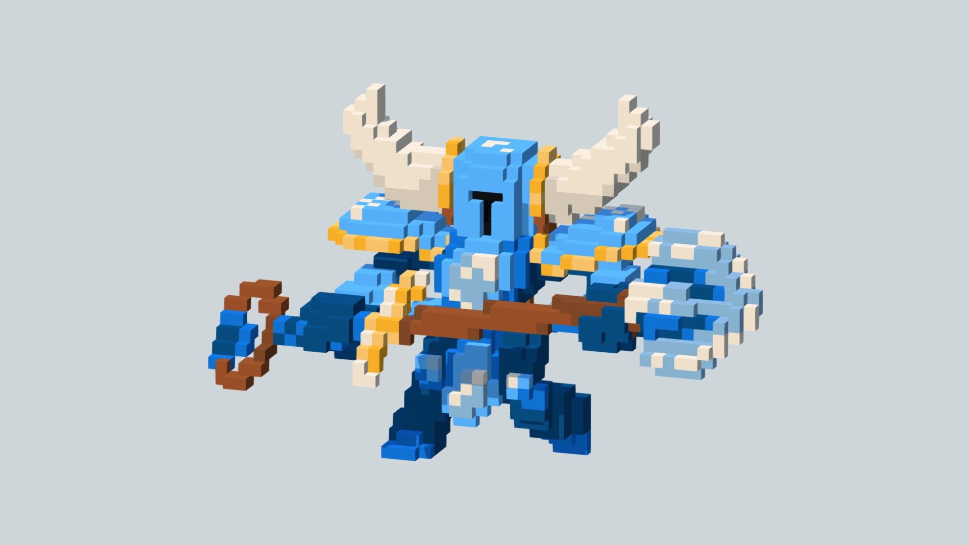 Shovel Knight ⚔️ - 3D model by rubembborges [c1316a1] - Sketchfab