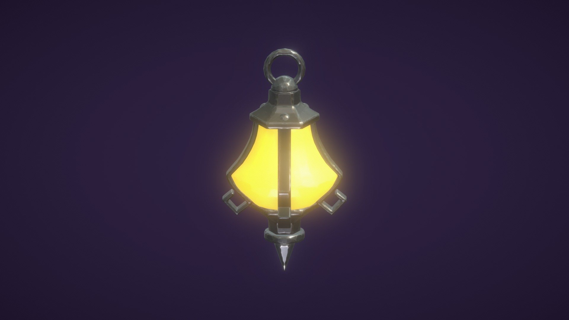 Stylized Hanging Lantern - 3D model by Rakshith RL (@rakshithrl17 ...