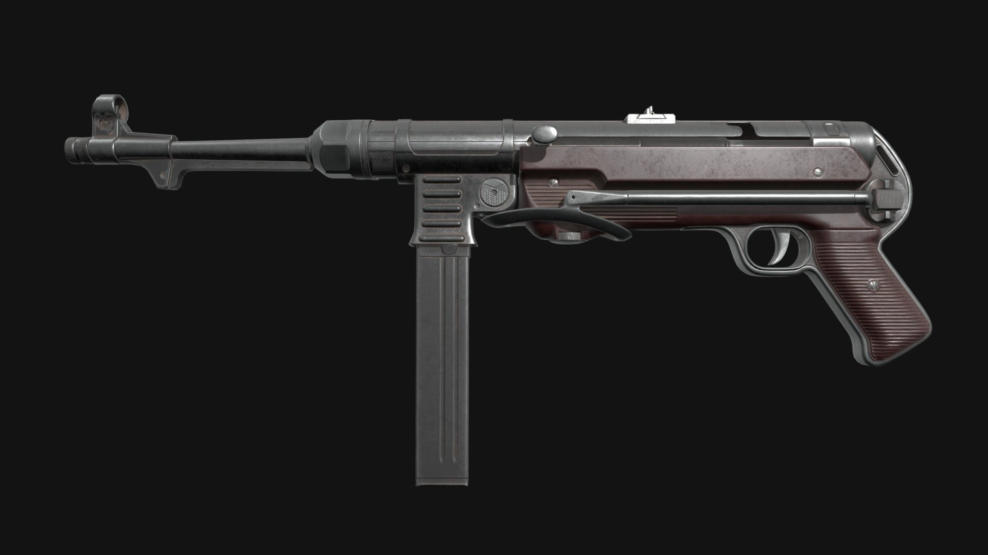 MP40 - Buy Royalty Free 3D model by Jason Dovey (@jasondovey) [c131fc9 ...