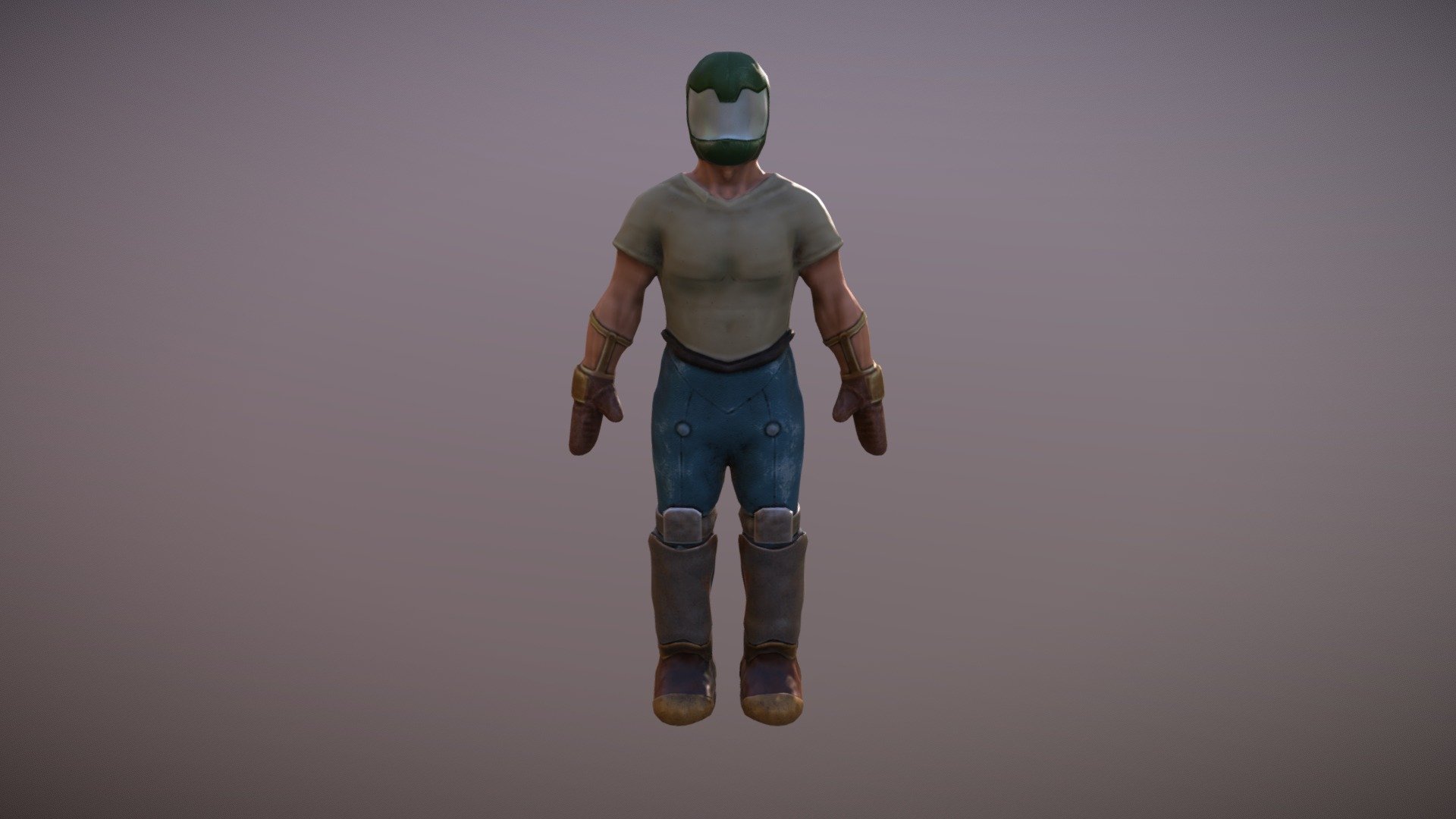 Spaceman - 3D model by gandalfete [c132448] - Sketchfab