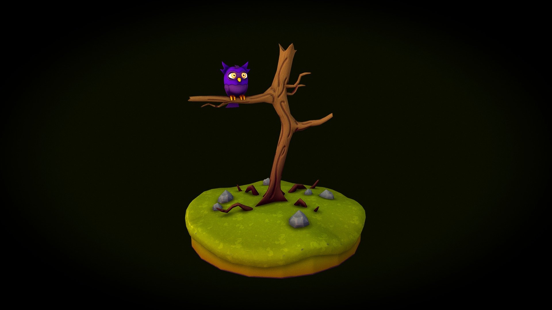 Owl - 3D model by Tom_Martinaud (@Totor_17) [c132753] - Sketchfab