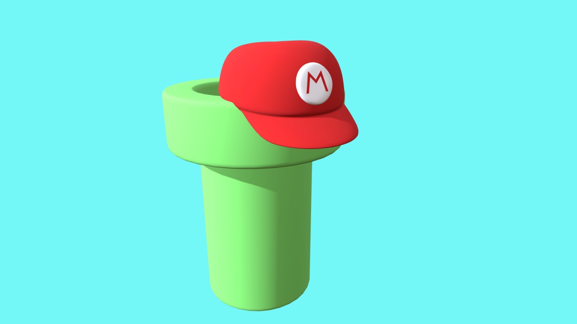 Mario_Hat - 3D model by airtouch [c136229] - Sketchfab