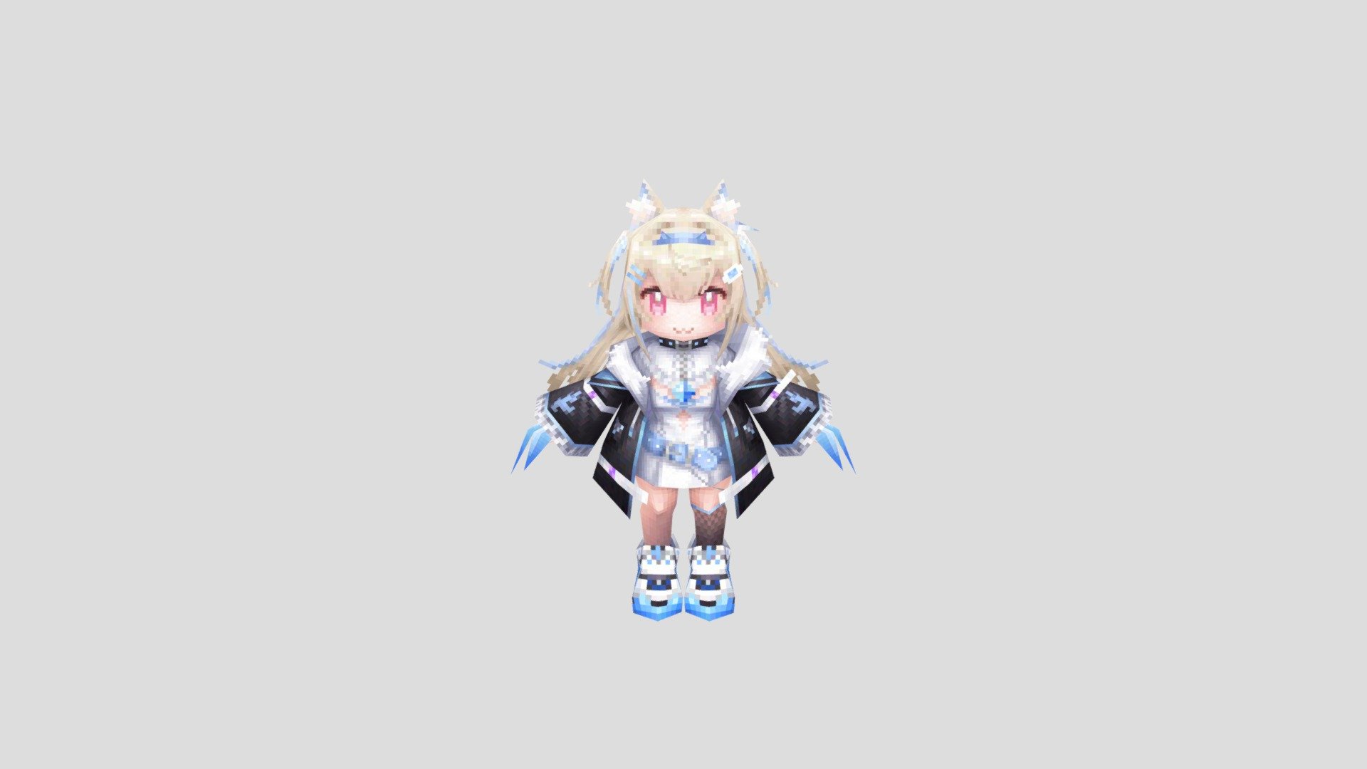Fuwawa - Download Free 3D model by pyr0xene [c136835] - Sketchfab