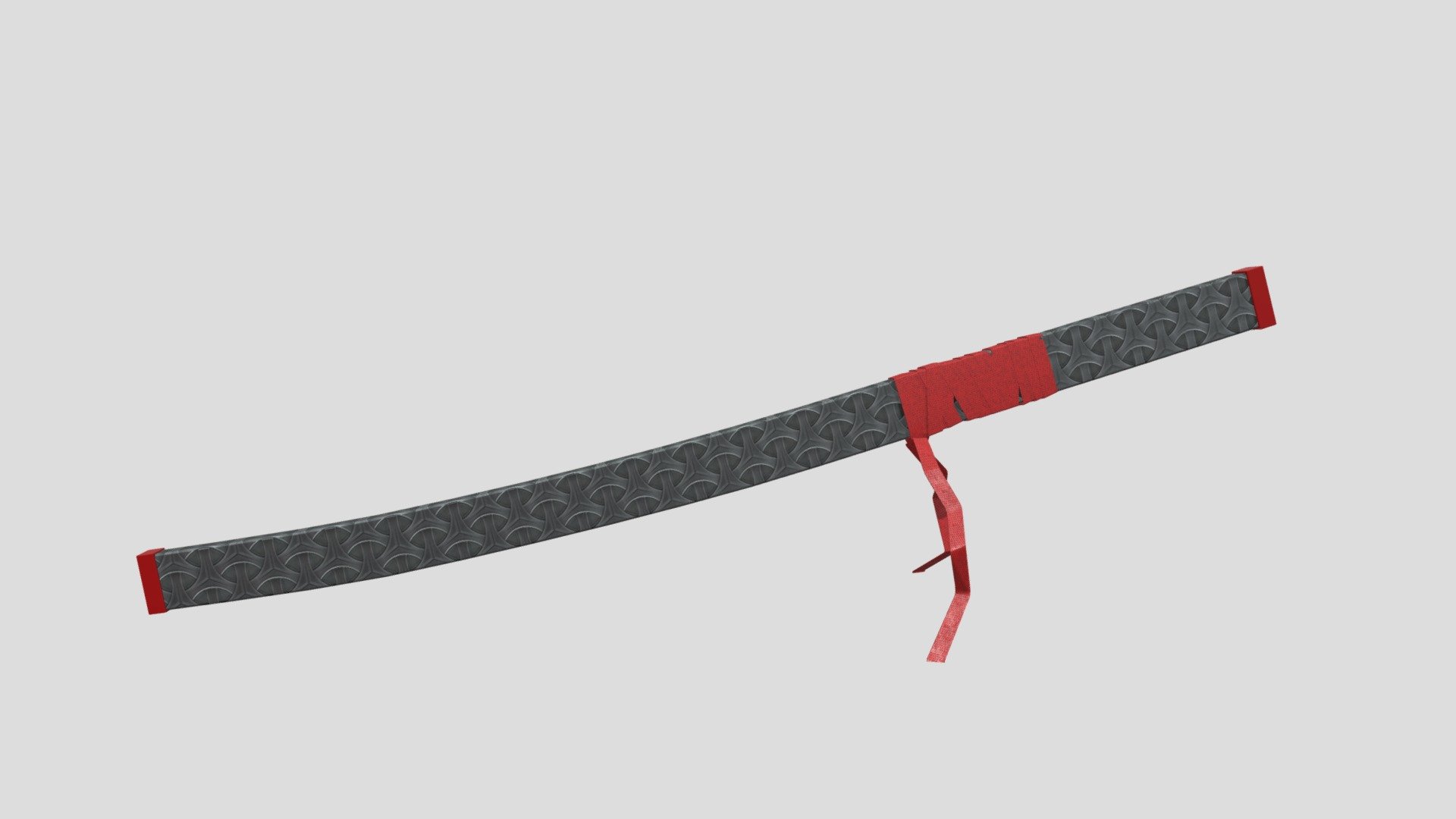 Japanese Samurai Scabbard - 3D model by marchchang [c136a1f] - Sketchfab