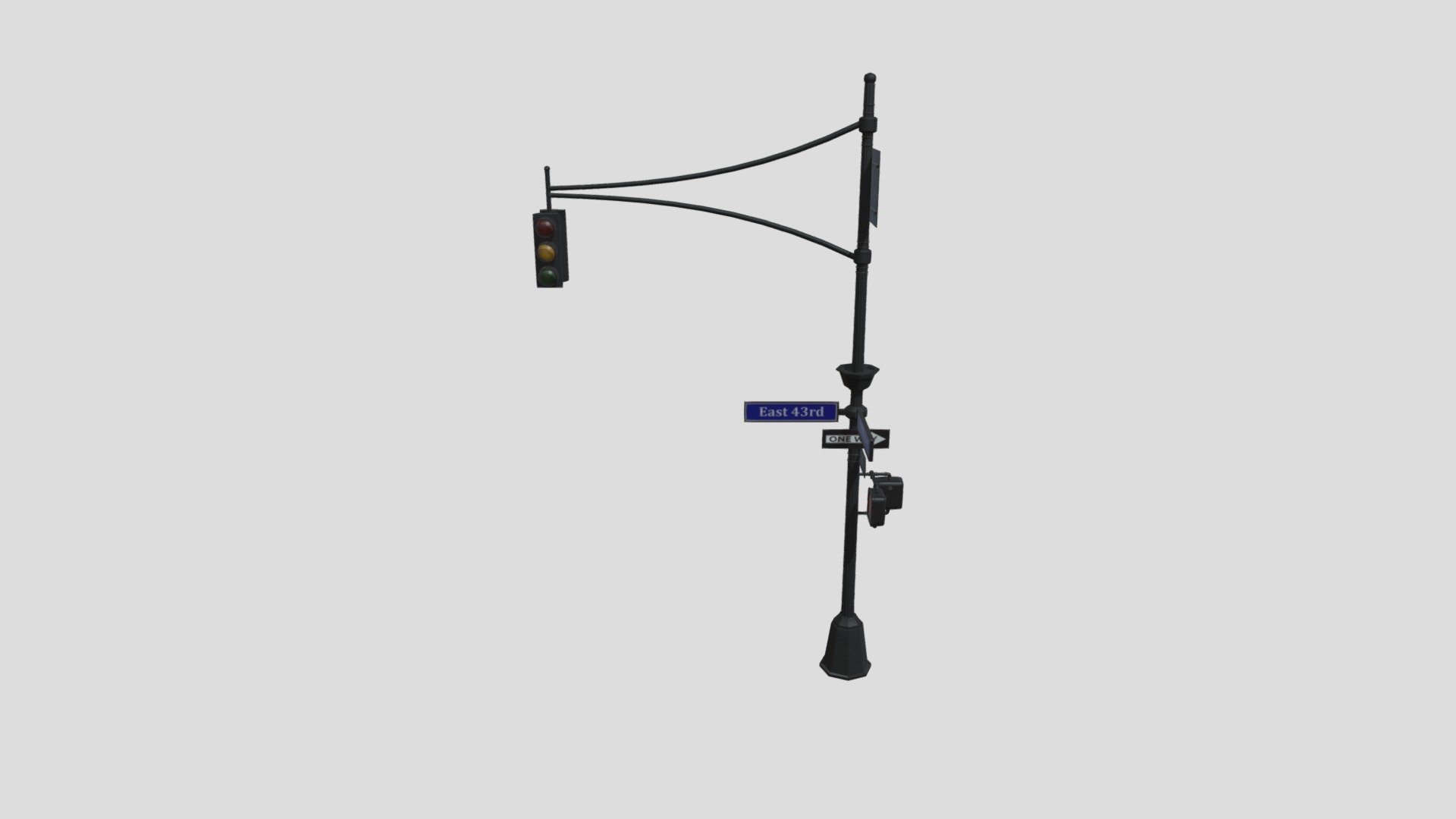 traffic lights 49 AM211 Archmodel - Buy Royalty Free 3D model by ...