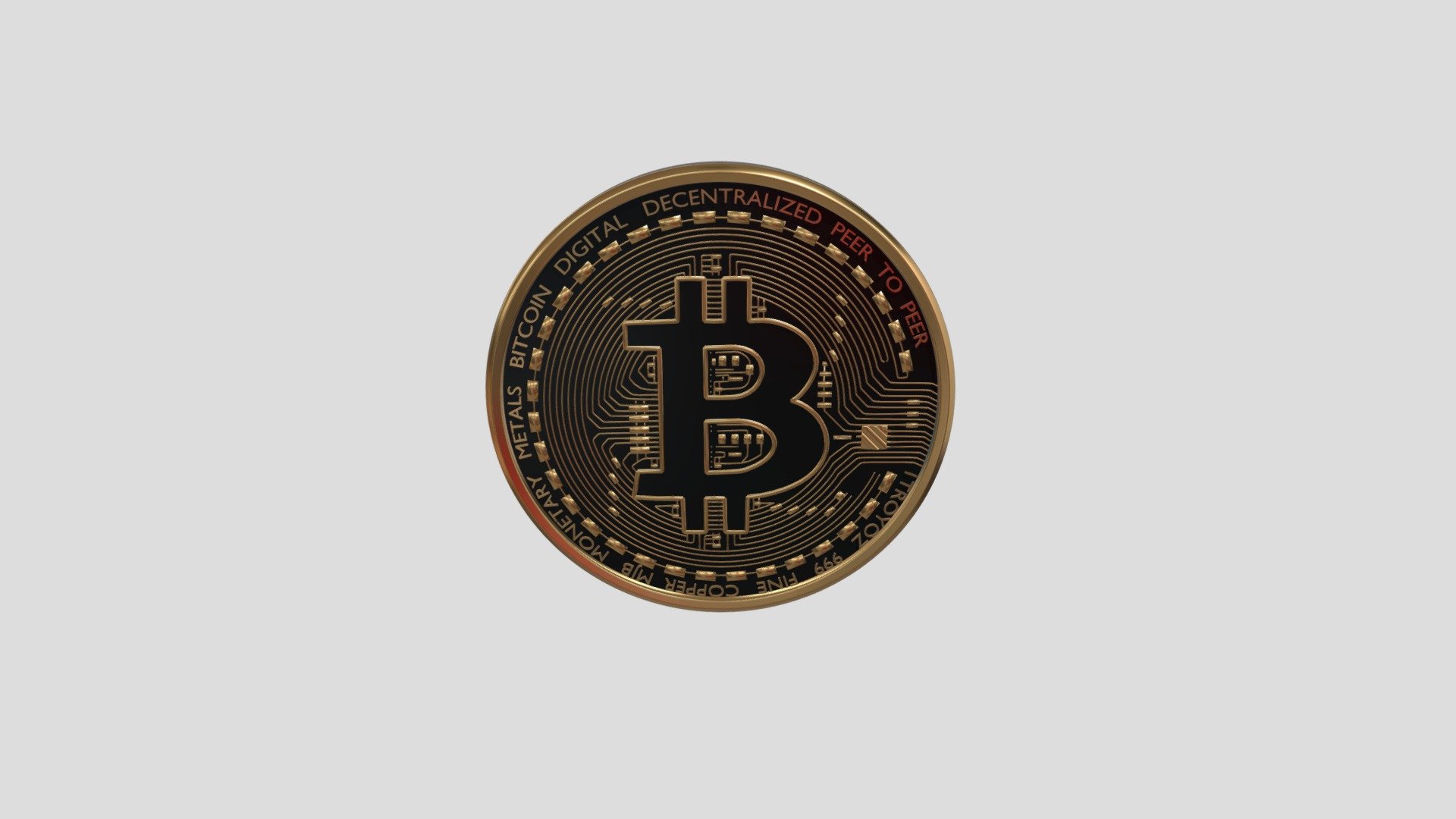 Bitcoin Token1 - 3D model by 494561561 [c137507] - Sketchfab