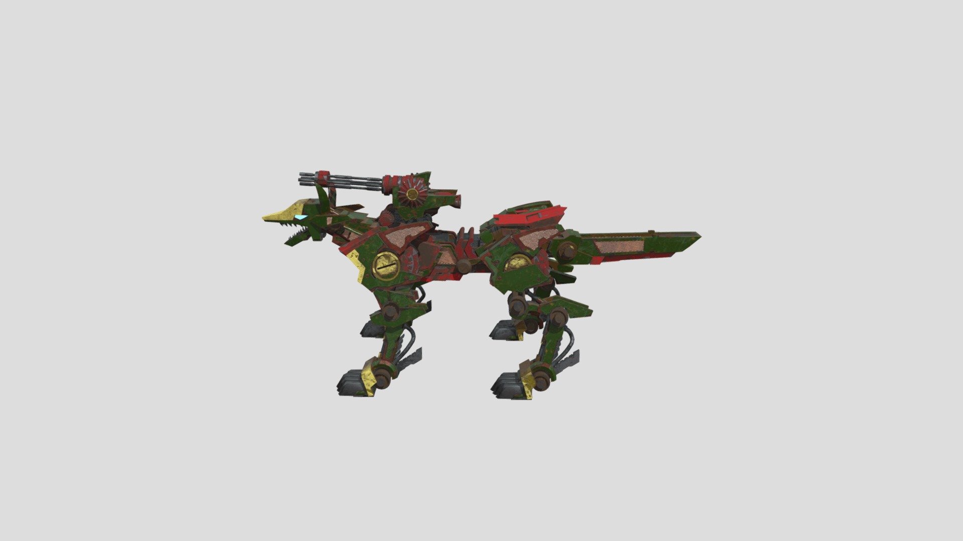 shadow fox model - 3D model by saikumar81 [c1390e9] - Sketchfab