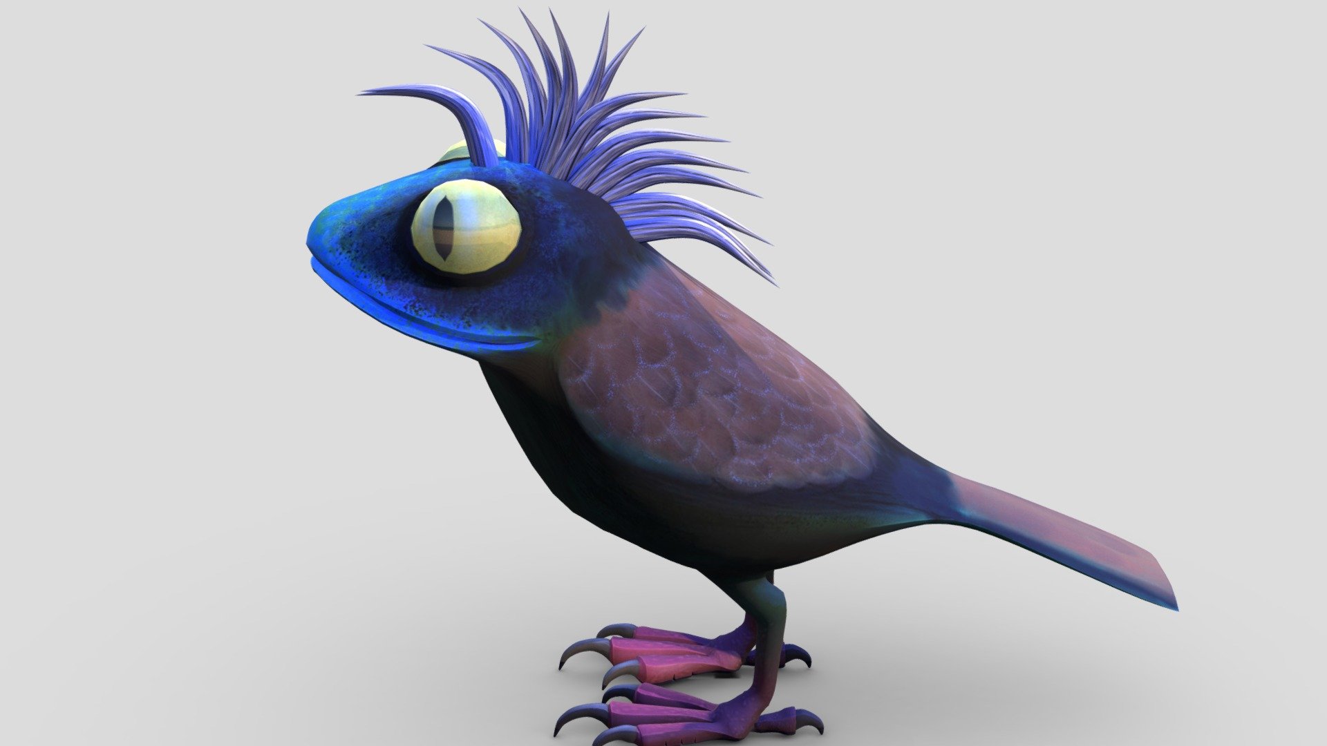 Frog Bird Hybrid - Buy Royalty Free 3D model by NatalieV [c139818 ...