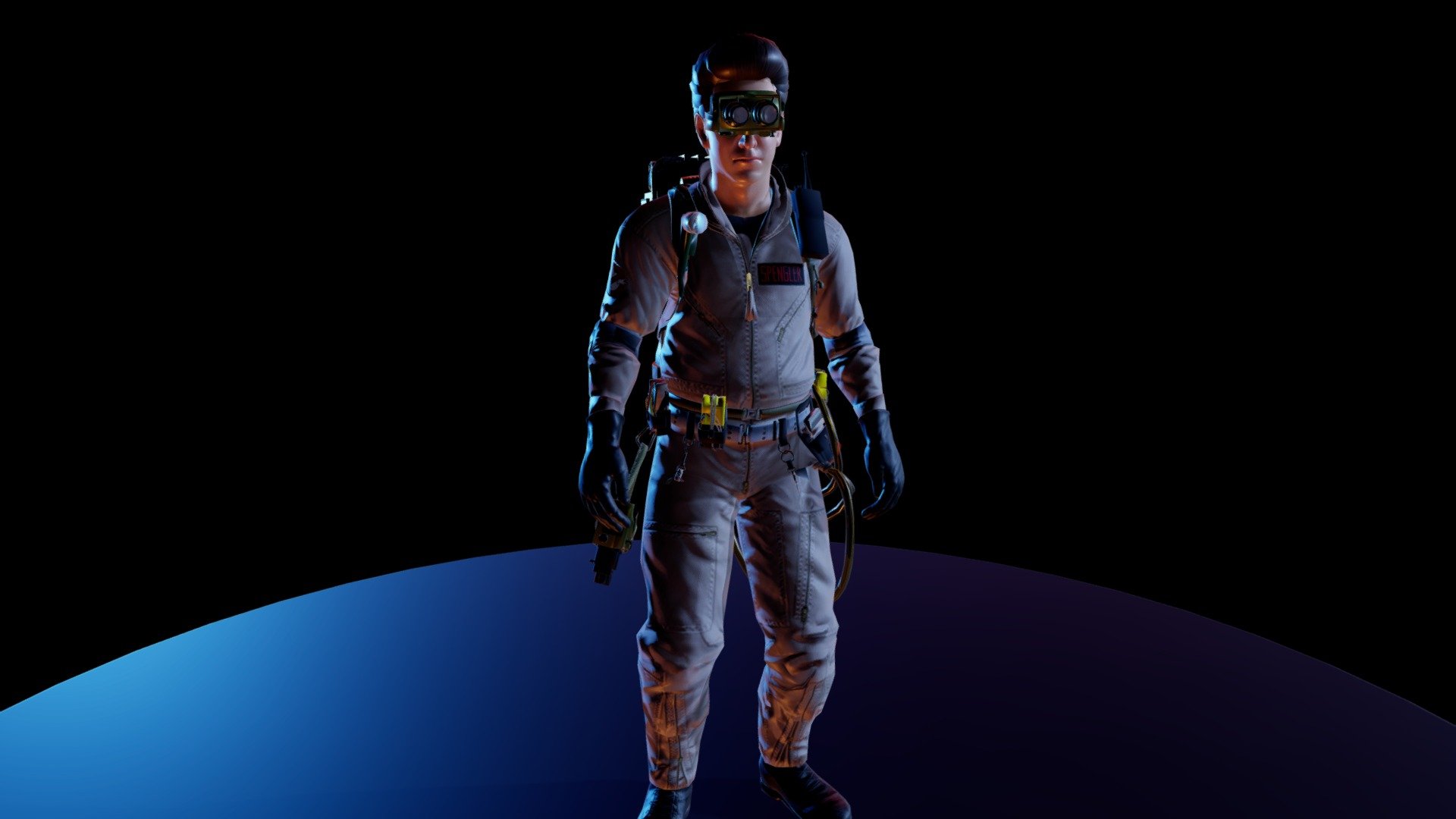 Ghostbusters - Dr. Egon Spengler - Download Free 3D model by ...