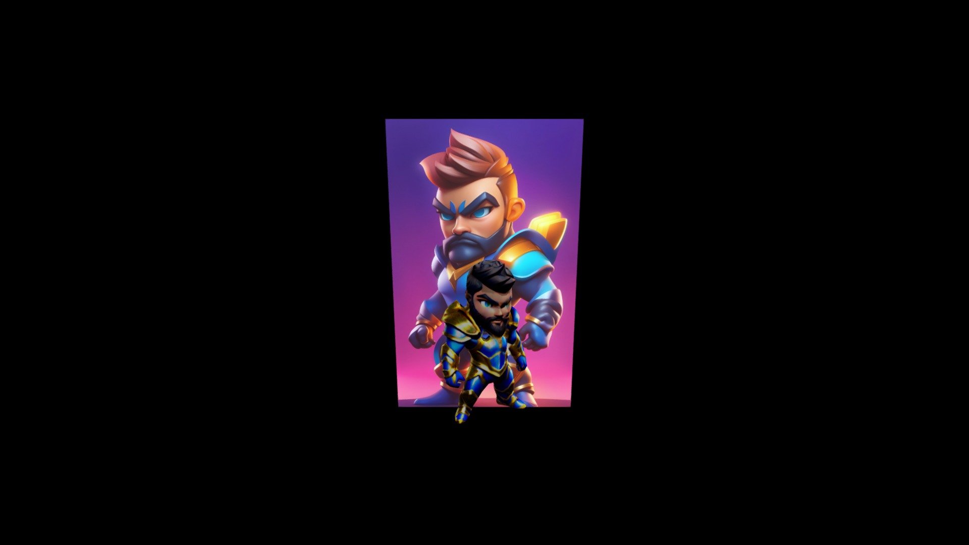 a of a toy figure of a man with a sword, mobil - Download Free 3D model ...