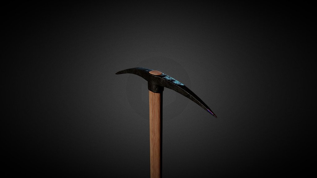 Pickaxe - 3D model by Hardin Anton (@Tony_Ha) [c13abb4] - Sketchfab