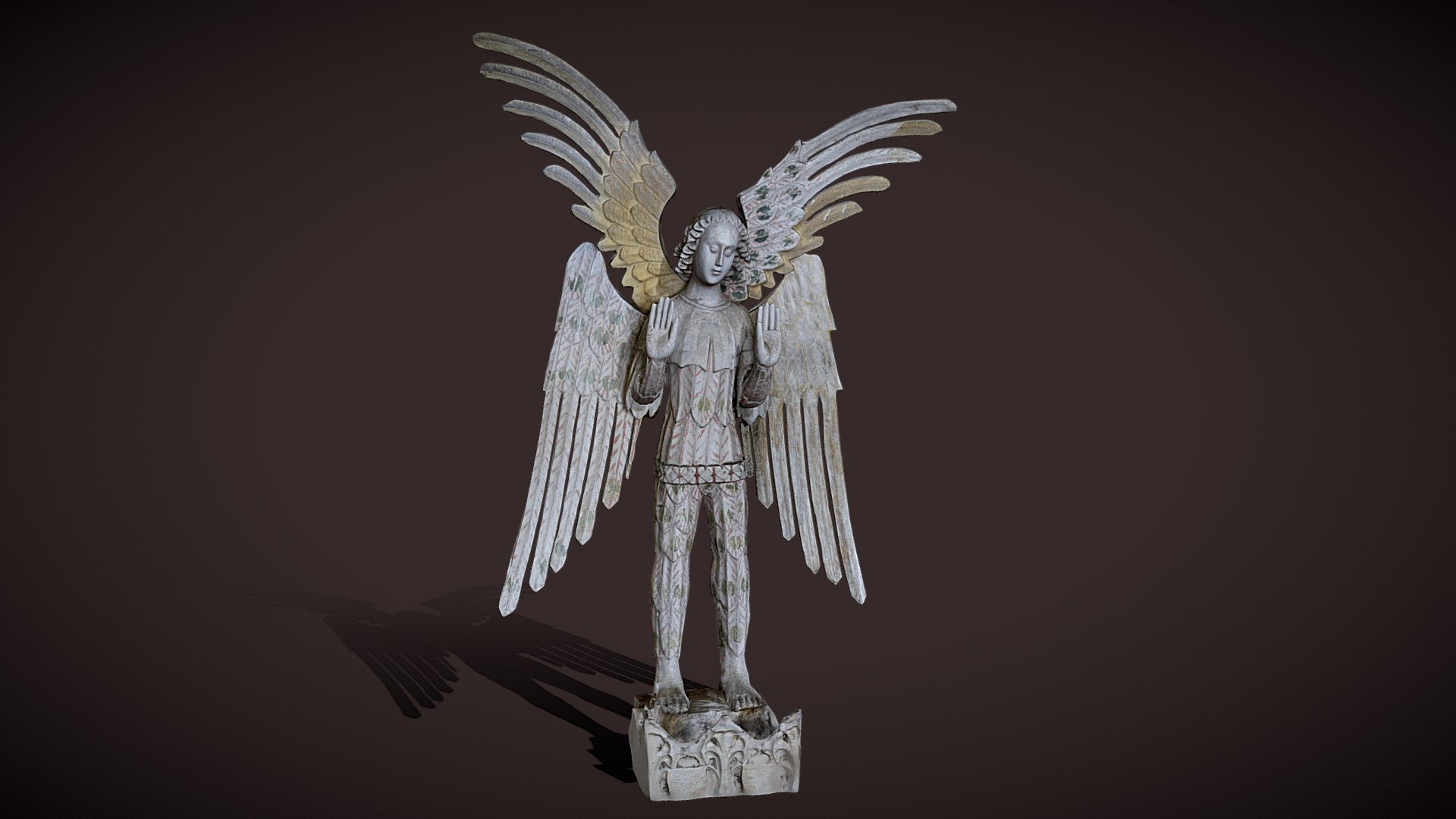 15th Century Angel From Cawston Parish Church - 3D model by ThinkSee3D ...