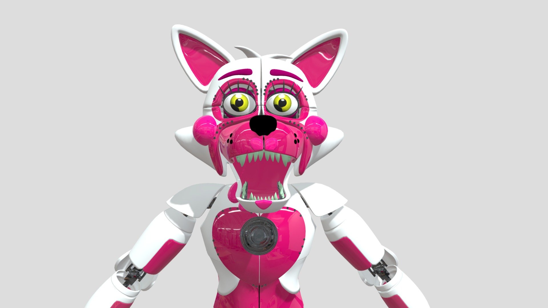 Sl funtime foxy remastered - Download Free 3D model by Thz Unknown ...