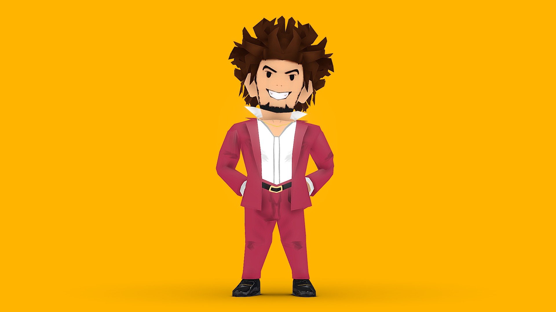 Chibi Ichiban - 3D model by Pedro dos Santos (@dropes) [c13e179 ...