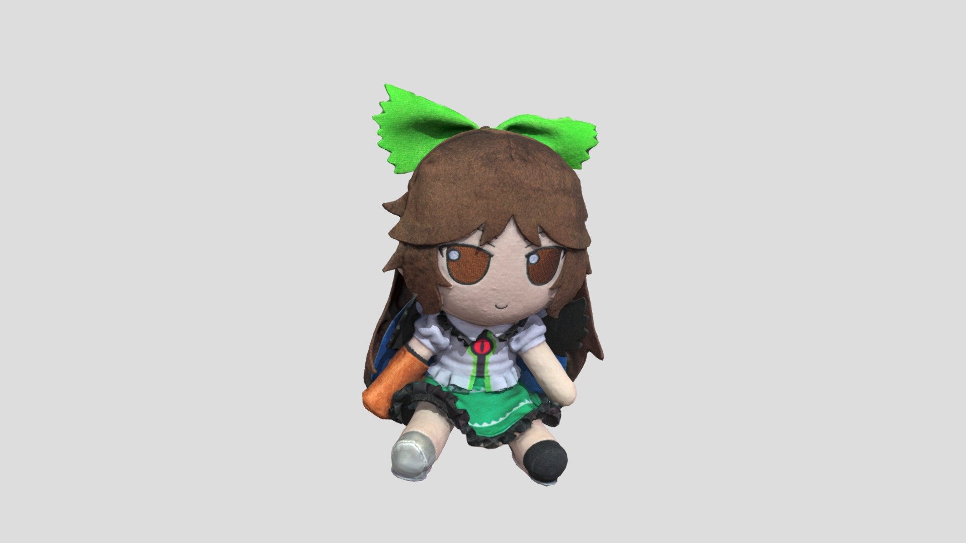 Okuu Fumo Plush - Download Free 3D model by Lucelia_Kig [c13e3c7] - Sketchfab