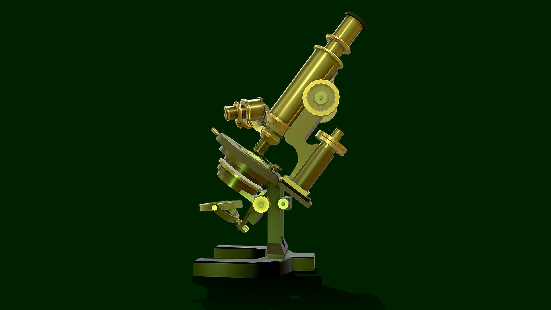 Microscope - Download Free 3D model by OllyBurda (@da.oly) [c13e4c4 ...