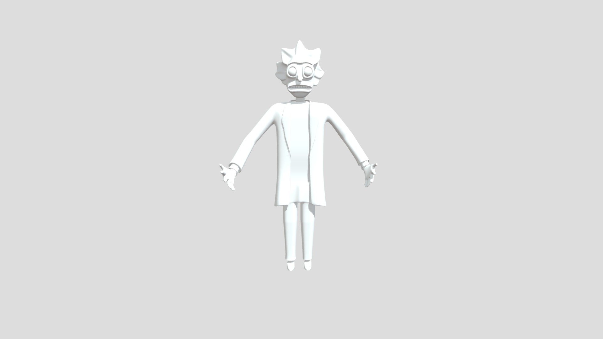 Rick Sanchez Desafio - 3D model by augustogama5 [c13ee35] - Sketchfab