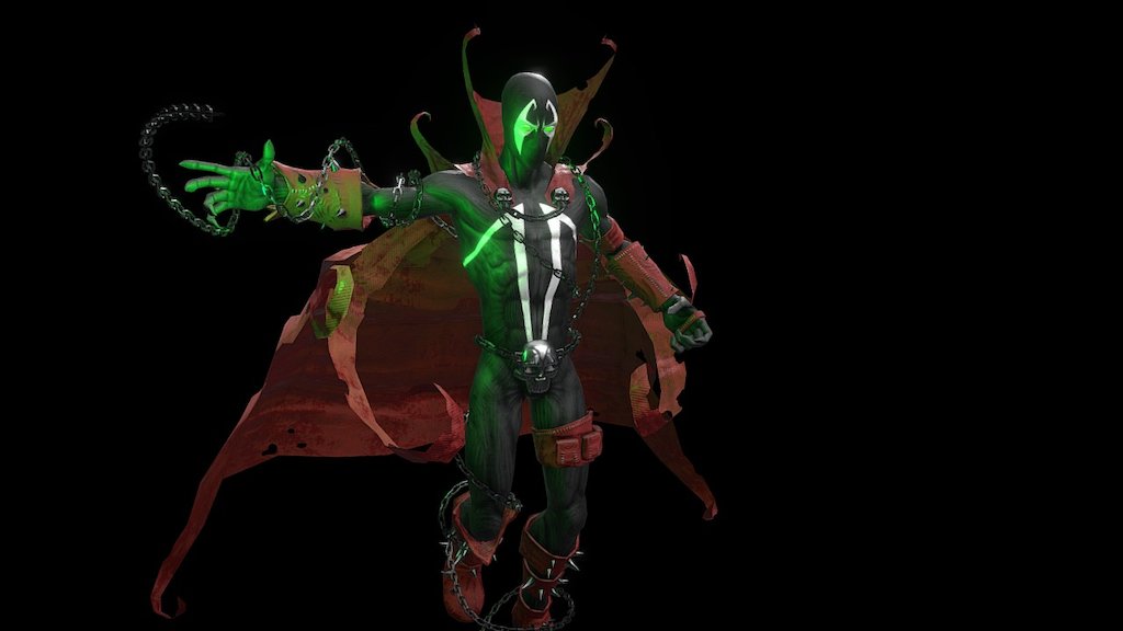 Spawn - Hell Soldier - 3D model by Pedro B. Goulart (@Pebegou) [c13f508 ...